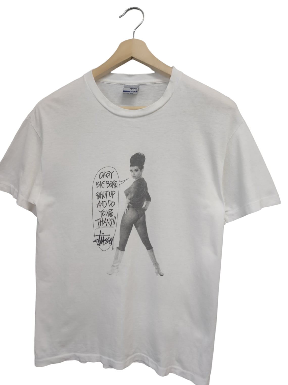 Vintage Stussy 80s Stussy Classic Stussy Signature Logo T Shirts White ...