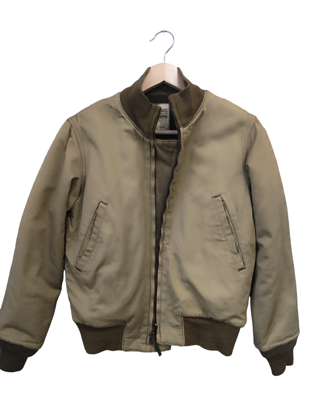 Vintage 90s Mccoy's Inspector Toyo Enterprises Inspector Tanker Jacket ...