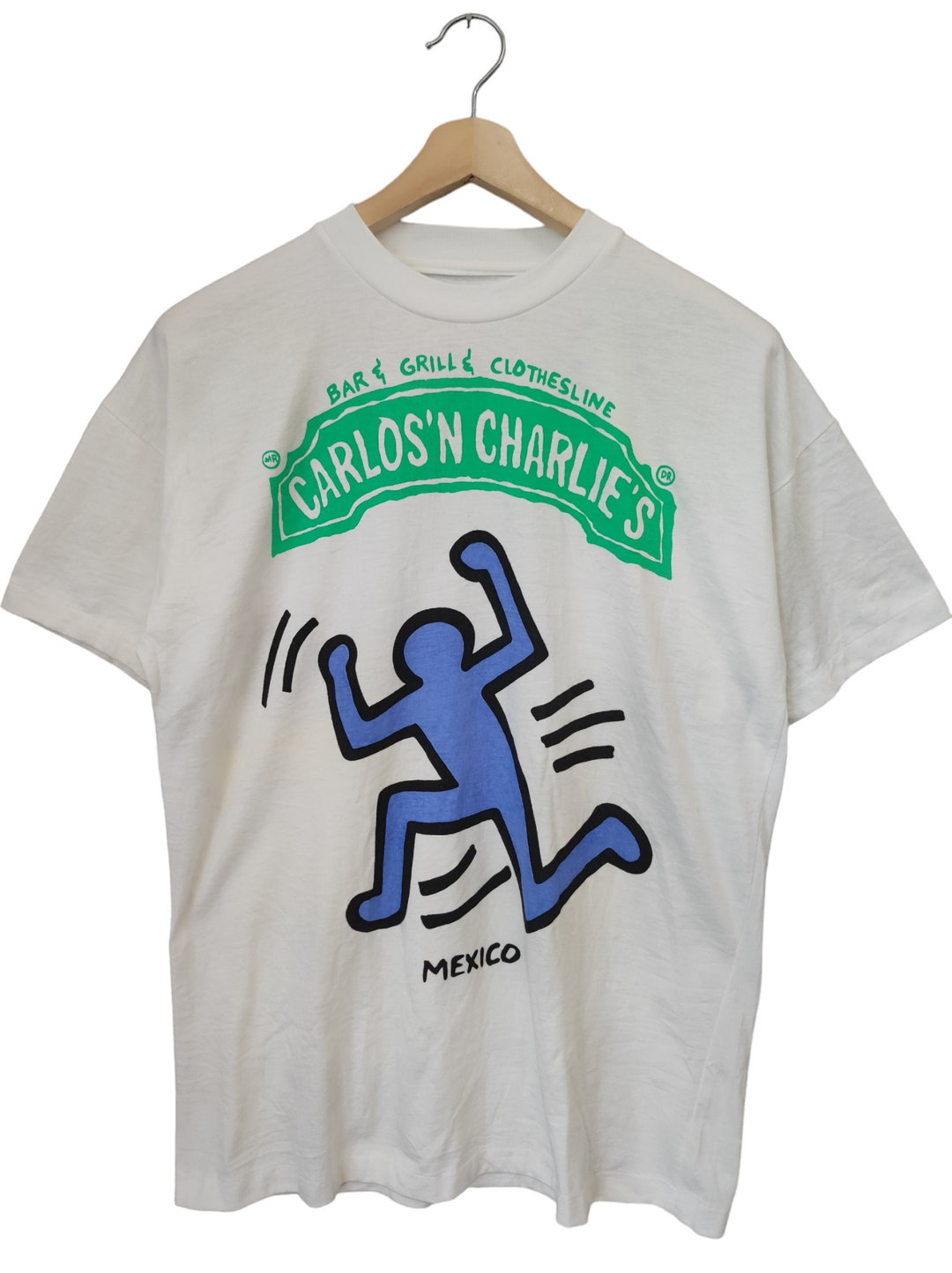 Vintage 80s Keith Haring Cancun Mexico Keith Haring Pop Shop Vintage ...