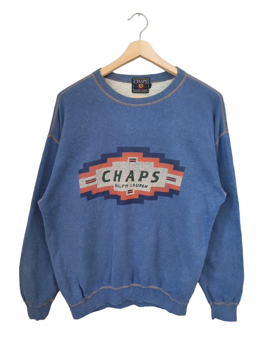 Vintage Retro Casual Chaps RL 90s Ralph Lauren Chaps Sweater ...