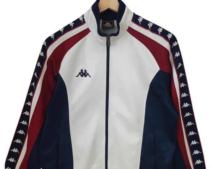 Vintage 90s Original KAPPA Side Taped Kappa Italia Kappa Tack Top ...