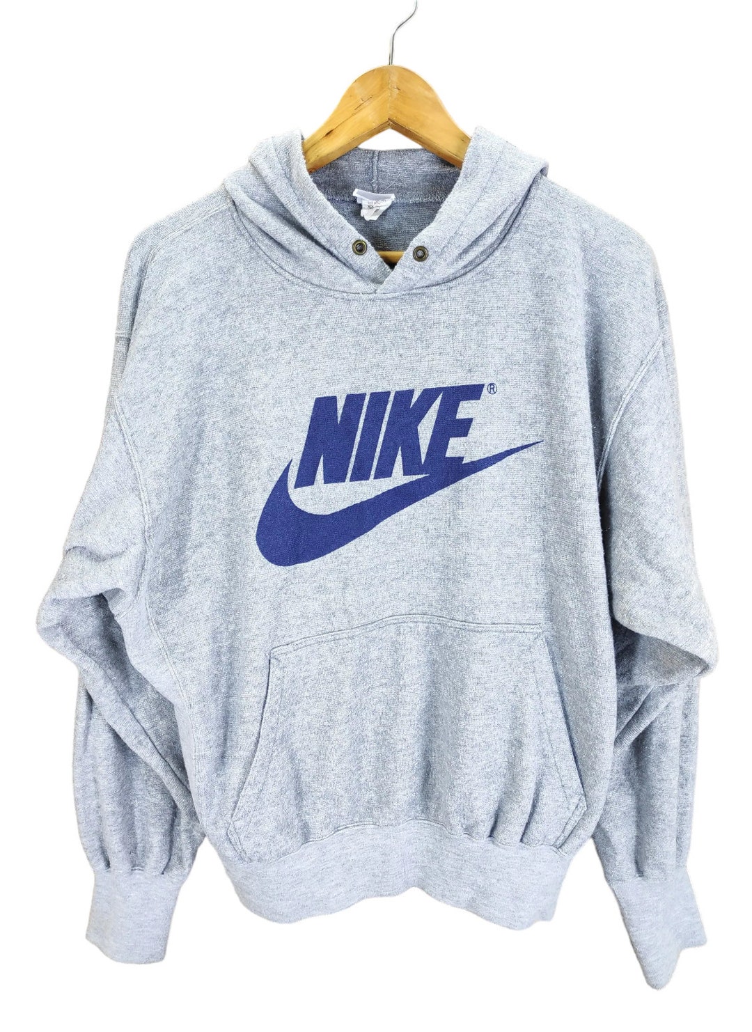 Vintage 90s NIKE Swoosh Nike Grey Tag Medium Nike Swoosh Logo ...