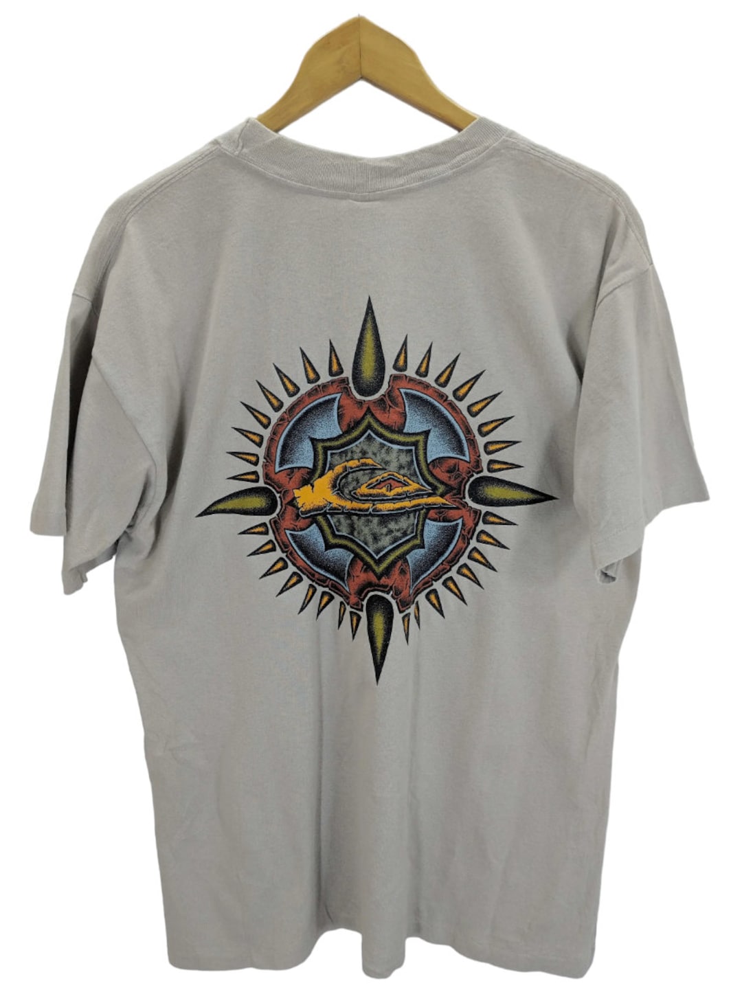 90s Vintage Quicksilver Retro Logo Quicksilver Surfing Paradise ...