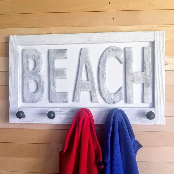 Beach Towel Rack - Etsy