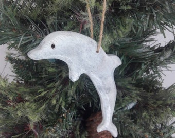 Hector's Dolphin Ornament Graceful Aquatic Dolphin Maple - Etsy