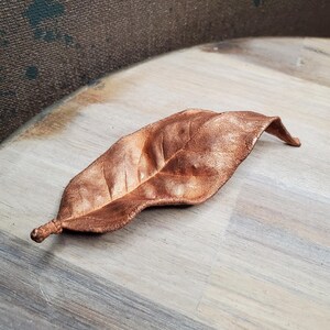 Real Copper Electroformed Leaf. Turning Real Leaves Into Copper. - Etsy