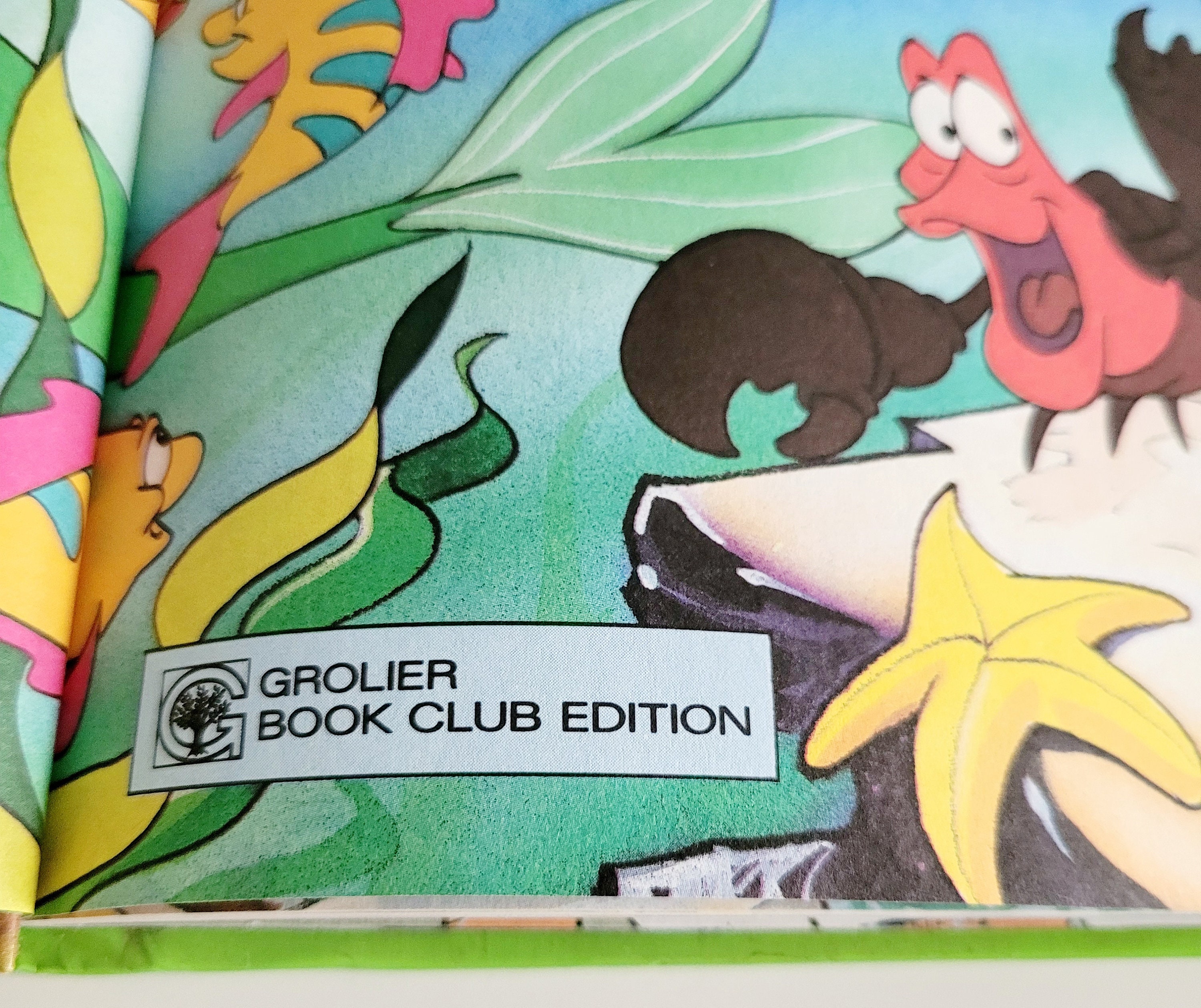 The Little Mermaid Grolier Book Club Edition Hardcover 1993 - Etsy