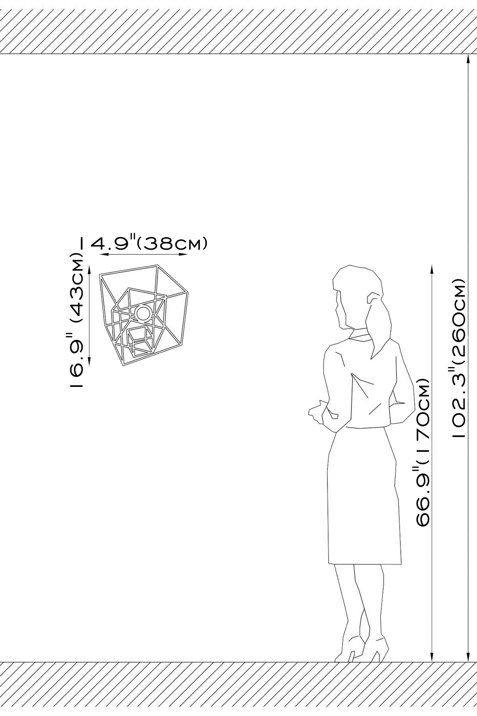 CUBE WALL DECOR Shadow Lamp Wooden Lamp Wall Shadow Lamp - Etsy