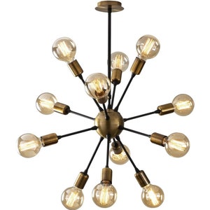 SPUTNIK LIGHTING, Mid Century Modern Sputnik Chandelier, Classic ...