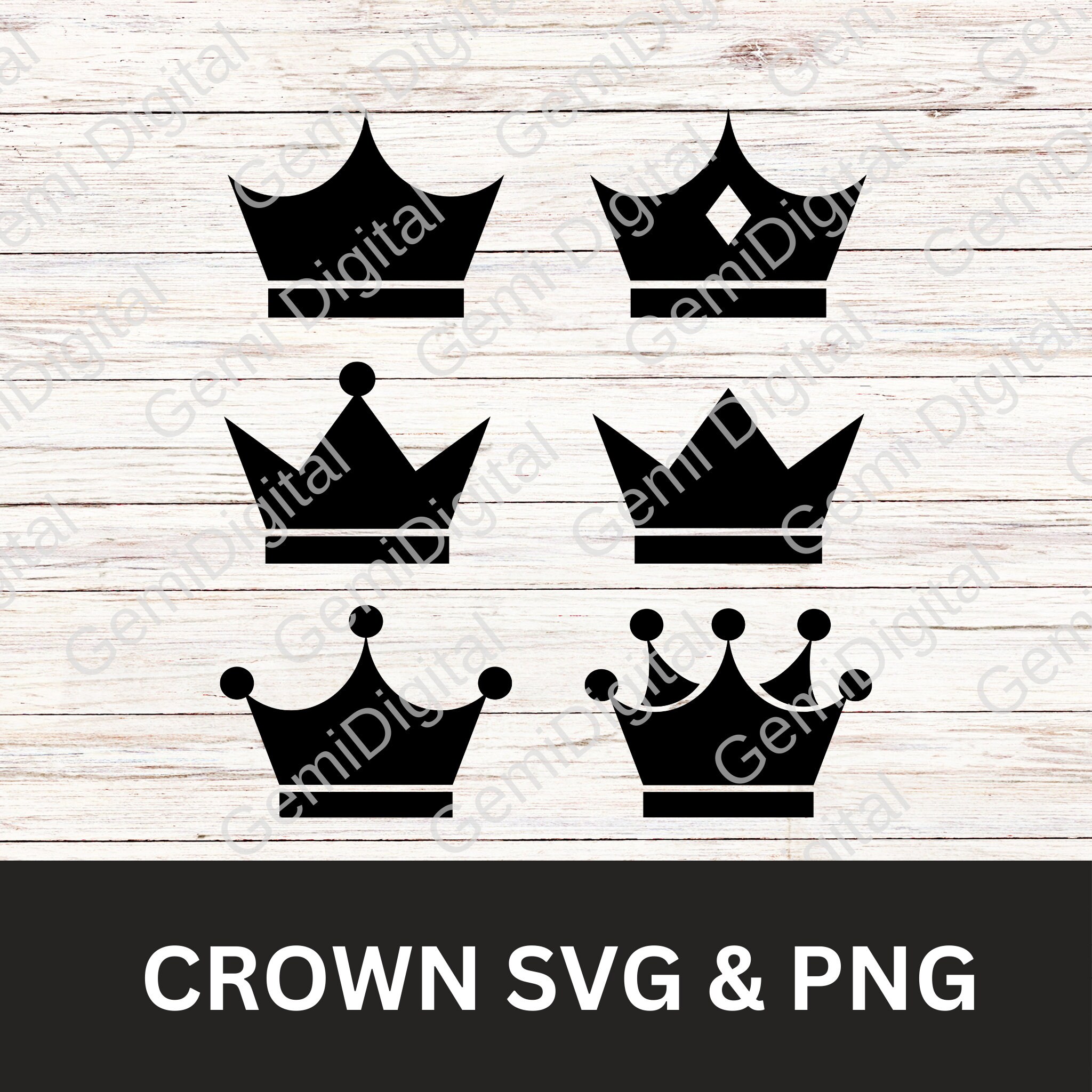 Crown SVG, Queen Crown Svg, King Crown Svg, Crown Cut File, Crown PNG ...