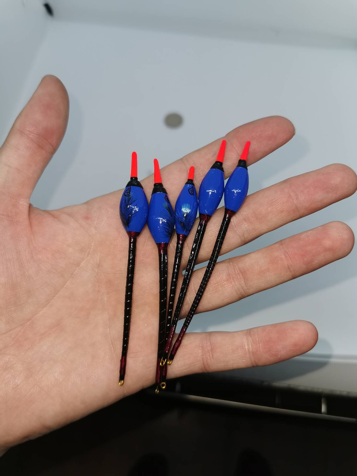 5x Handmade Crow Quill Avon River Floats - Etsy UK