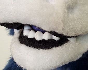 Fursuit Teeth 3D Printed Toony Fangs for Fursuits and Costume - Etsy
