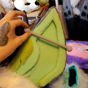 Fursuit Industrial Piercing - Etsy