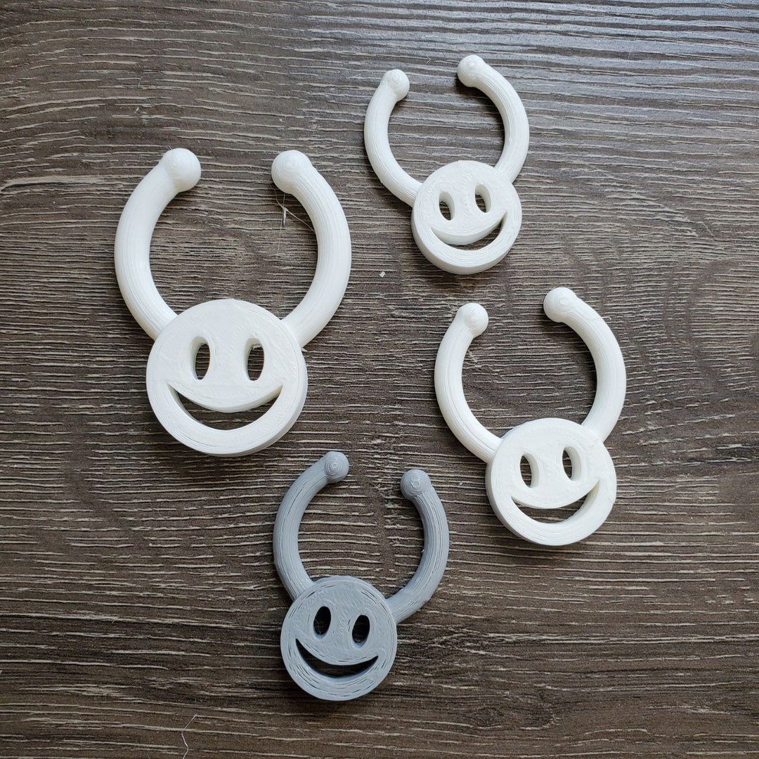 Fursuit Smiley Earring/piercing - Etsy
