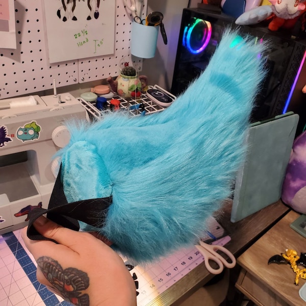 Furry Rabbit Tail Pattern - Etsy