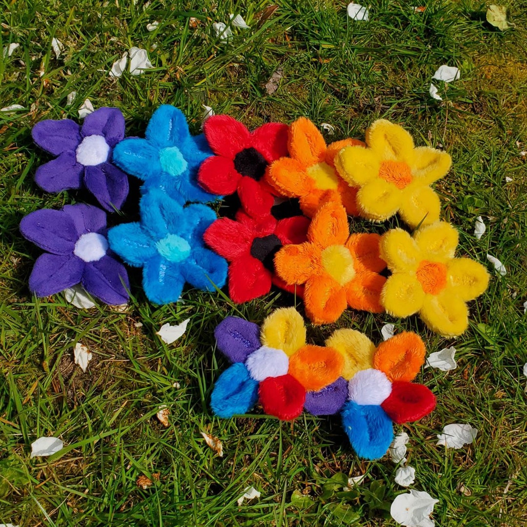 Flower Clips (fursuit or Cosplay Flower Clips) - Etsy