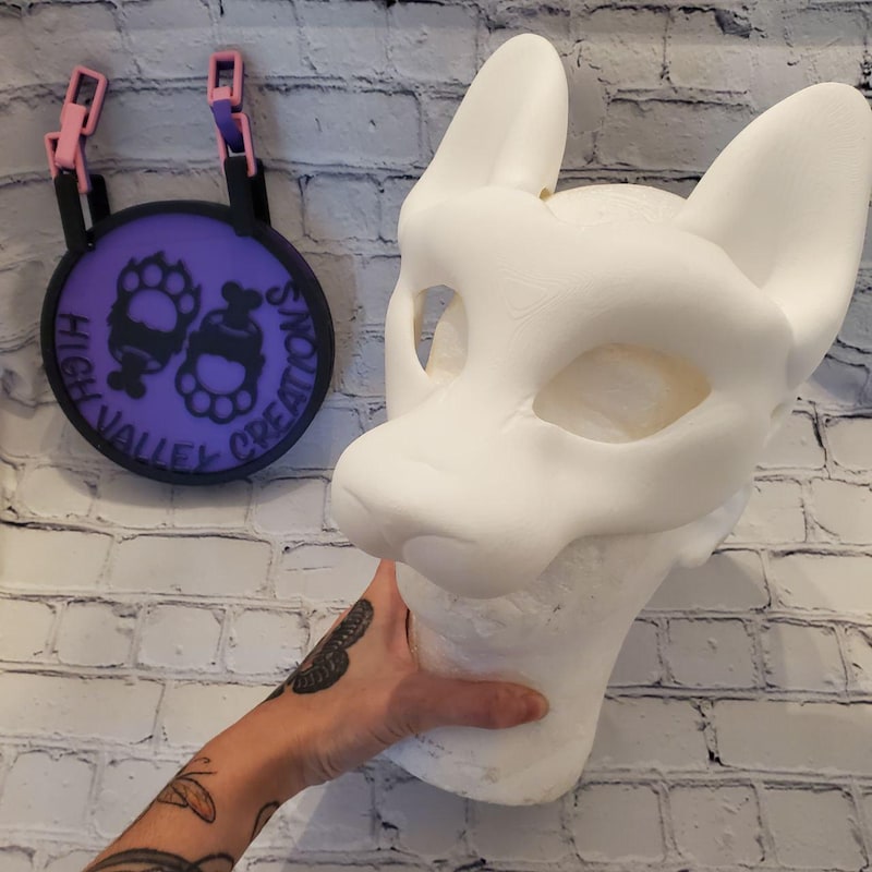 Therian Gear Mask Fox - Etsy