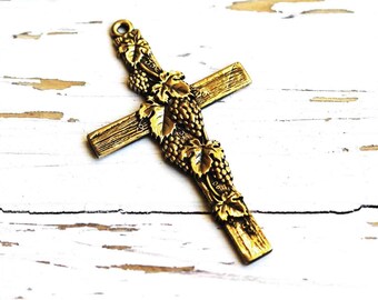 Vine Cross | Etsy