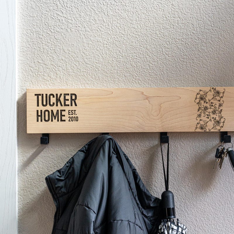 Personalized Coat Hooks - Etsy