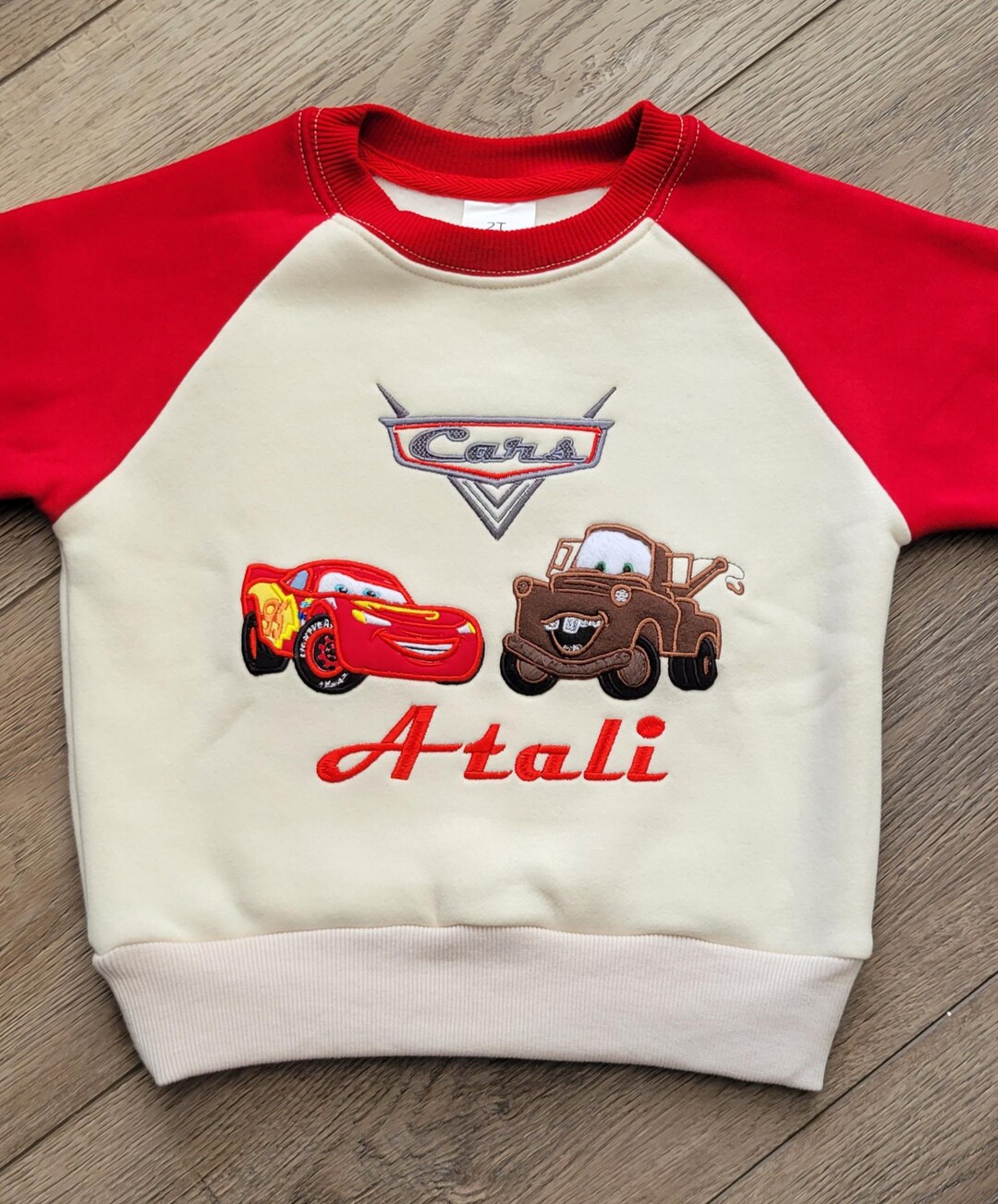 Mcqueen and Mater Embroidery Birthday Shirt - Etsy