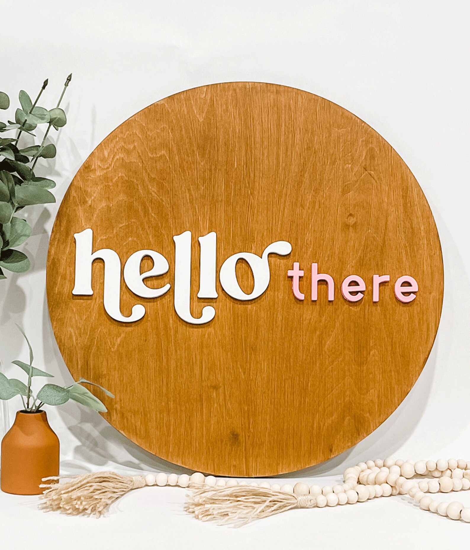 Hello There Door Sign, Hello Sign, Front Door Sign, Hello Wood Sign ...