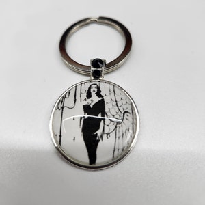 Vampira, 3 Different Styles to Choose From, Key Ring Fobs, Handmade and ...
