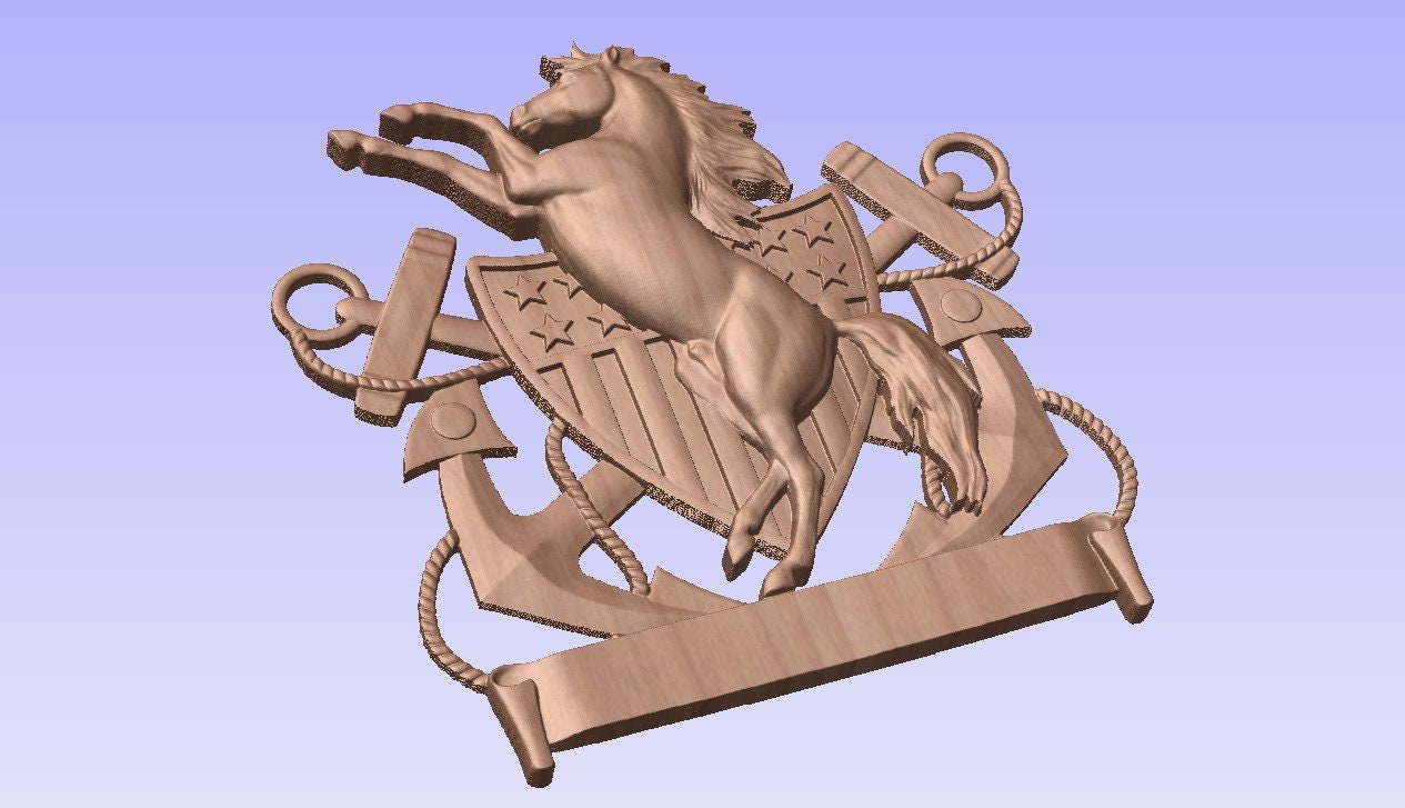 Navy LDO Plaque (no Eagle) / Limited Duty Officer Cnc 3d Obj, Stl ...