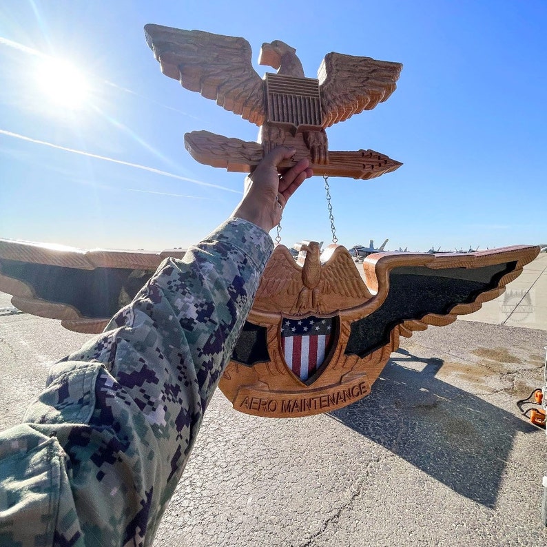 USN PAMO Shadowbox | AMDO | Aviation Maintenance Duty Officer | Professional Aviation ...