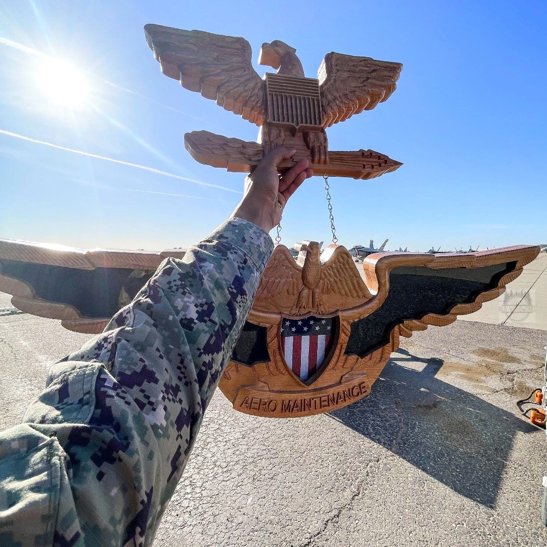 USN PAMO Shadowbox | AMDO | Aviation Maintenance Duty Officer ...