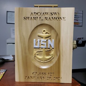 USN CPO Vessel Front | Chief Select | Navy Chief | Navy Pride ...