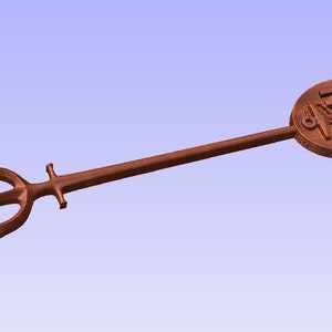 USN CPO Paddle Trident | CAD Model for Cnc, 3D Printing, and 3D ...