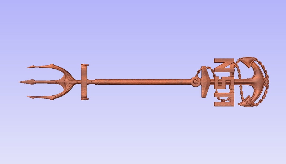 USN CPO Anchor Trident | CAD Model for Cnc, 3D Printing, and 3D ...