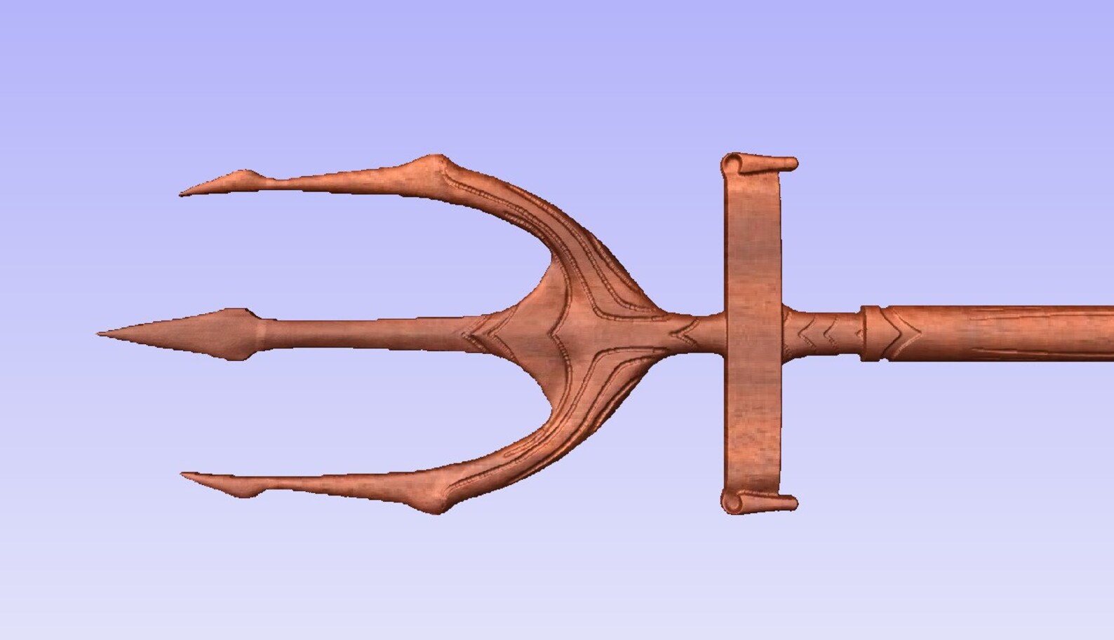 USN CPO Anchor Trident | CAD Model for Cnc, 3D Printing, and 3D ...