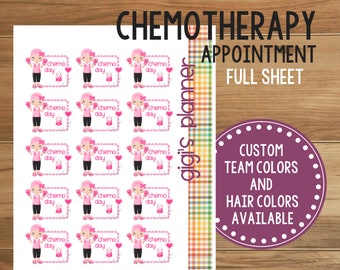Chemo Stickers - Etsy