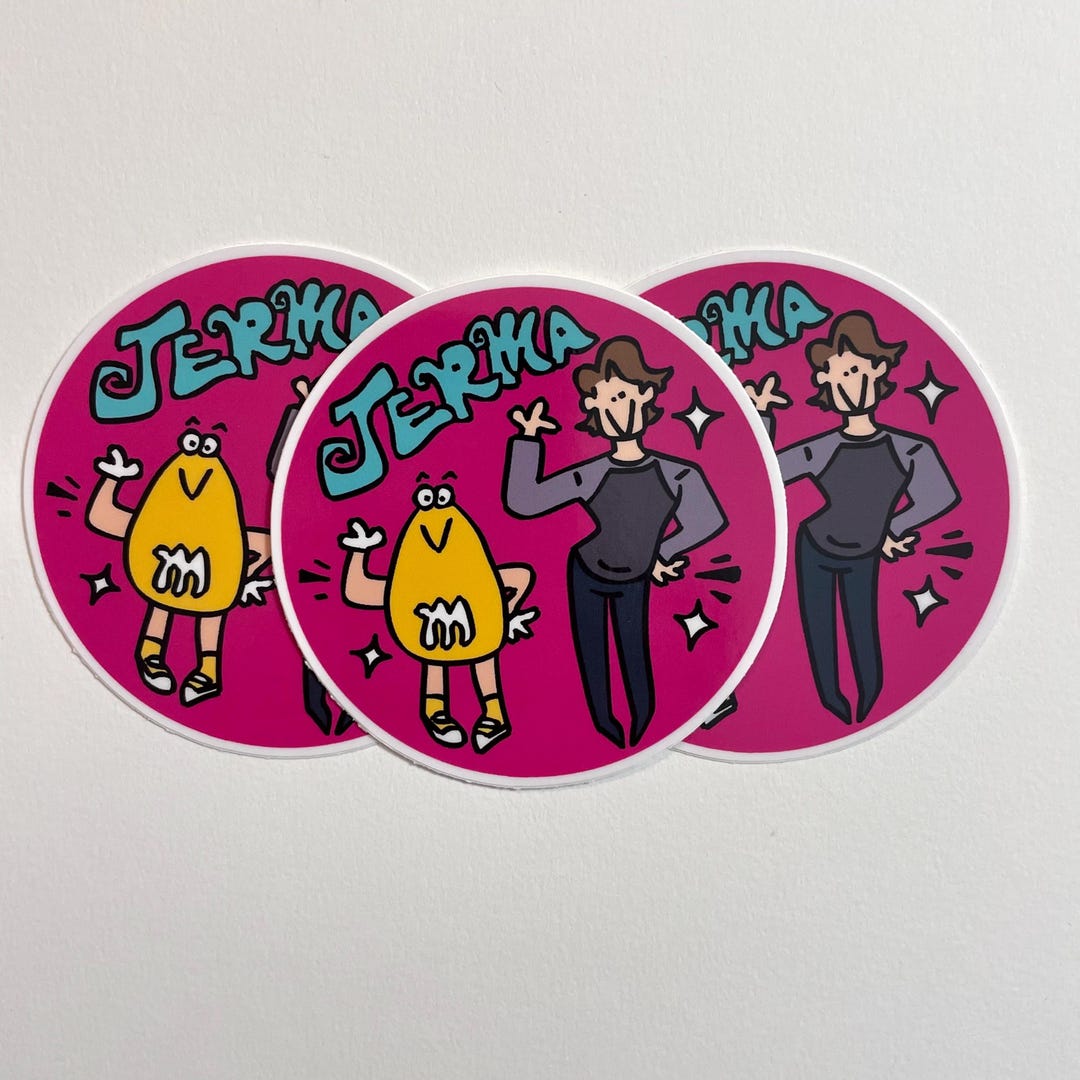 Jerma and Yellow Guy 3" Sticker - Etsy