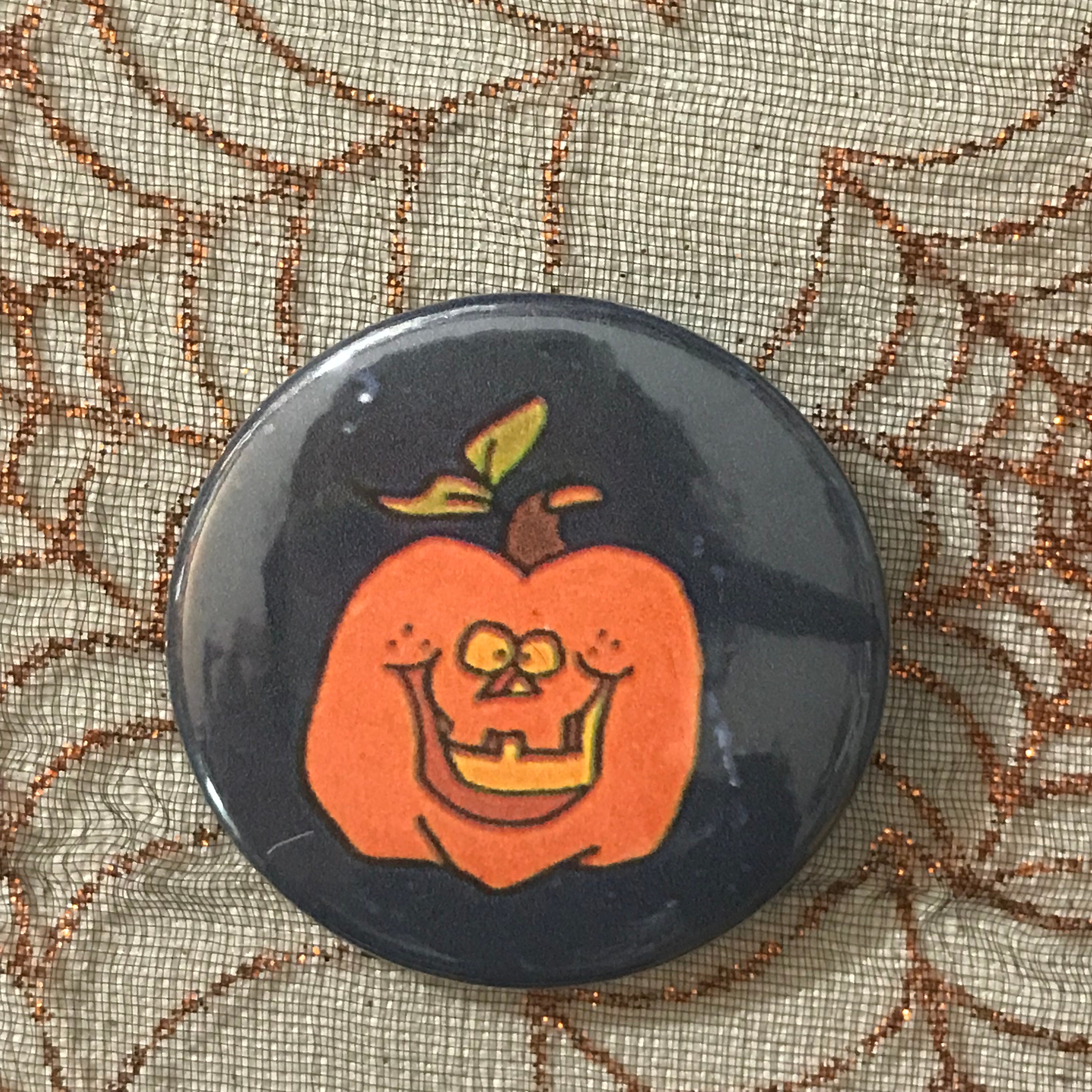 4 Pack Retro Style Halloween Button Pins ( 37 Mm ) - Etsy