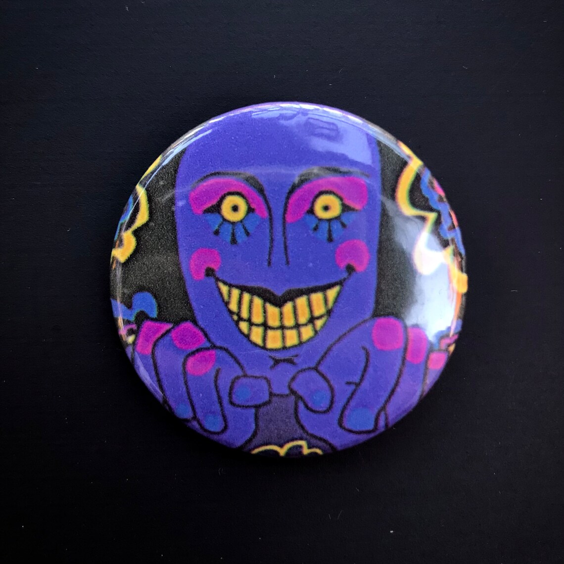 4 Pack Retro Style FNAF Button Pins 37 Mm - Etsy