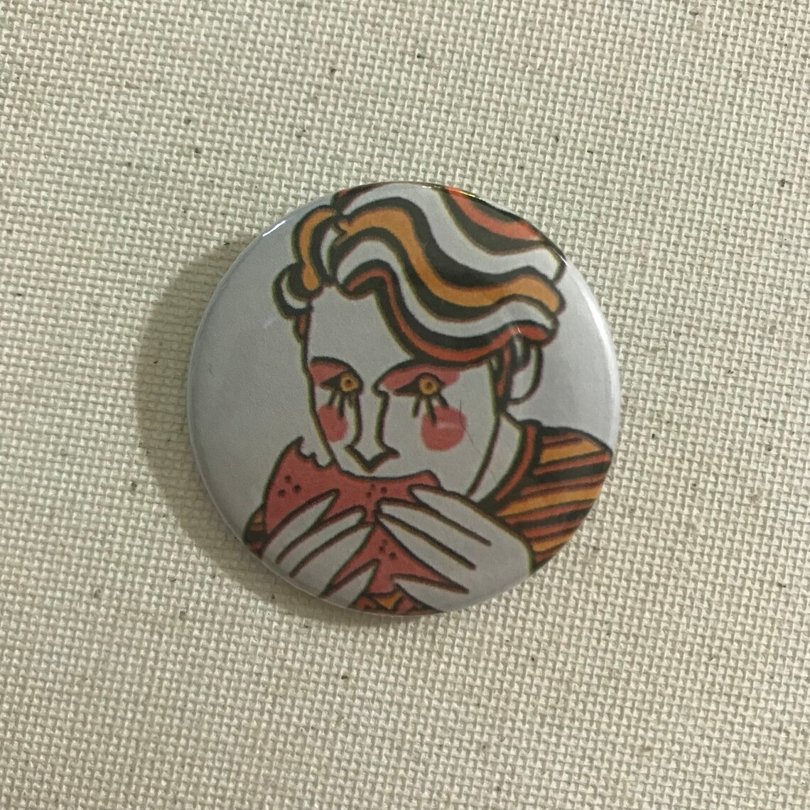 4 Pack Retro Style Jerma Button Pins 37 Mm - Etsy