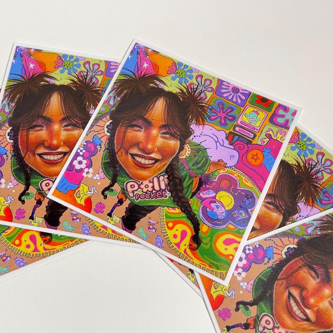 Girly Y2K Inspired 3" Sticker - Etsy