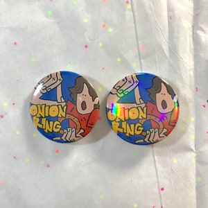 4 Pack Holographic or Plain 80s Jerma Button Pins ( 37 Mm ) - Etsy