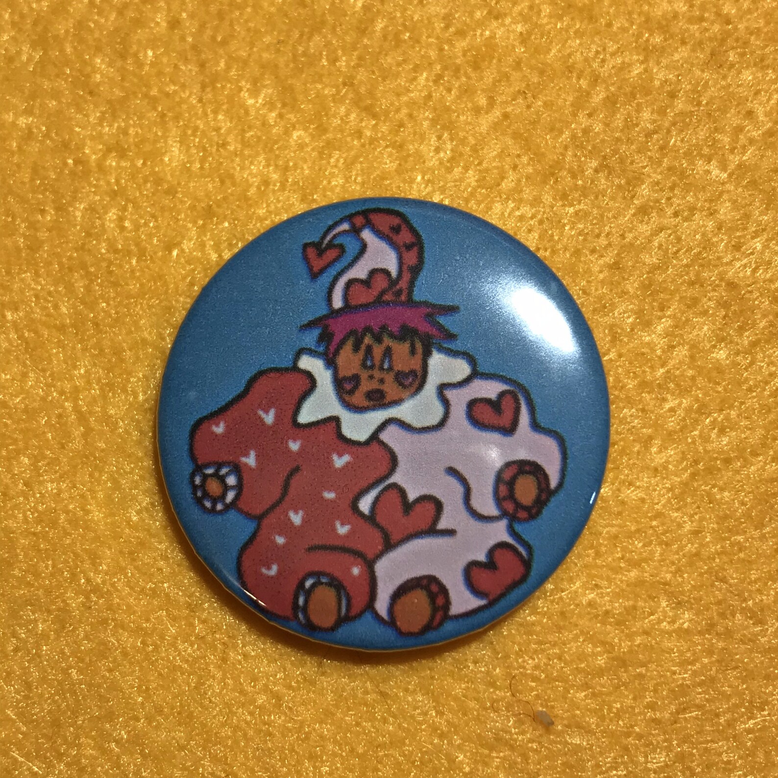 4 Pack Retro Style Clown Button Pins ( 37 Mm ) - Etsy