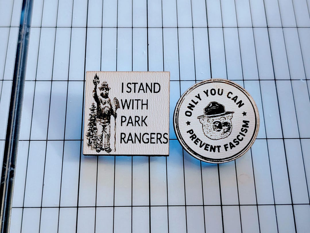 Park Ranger Support Pins - Etsy
