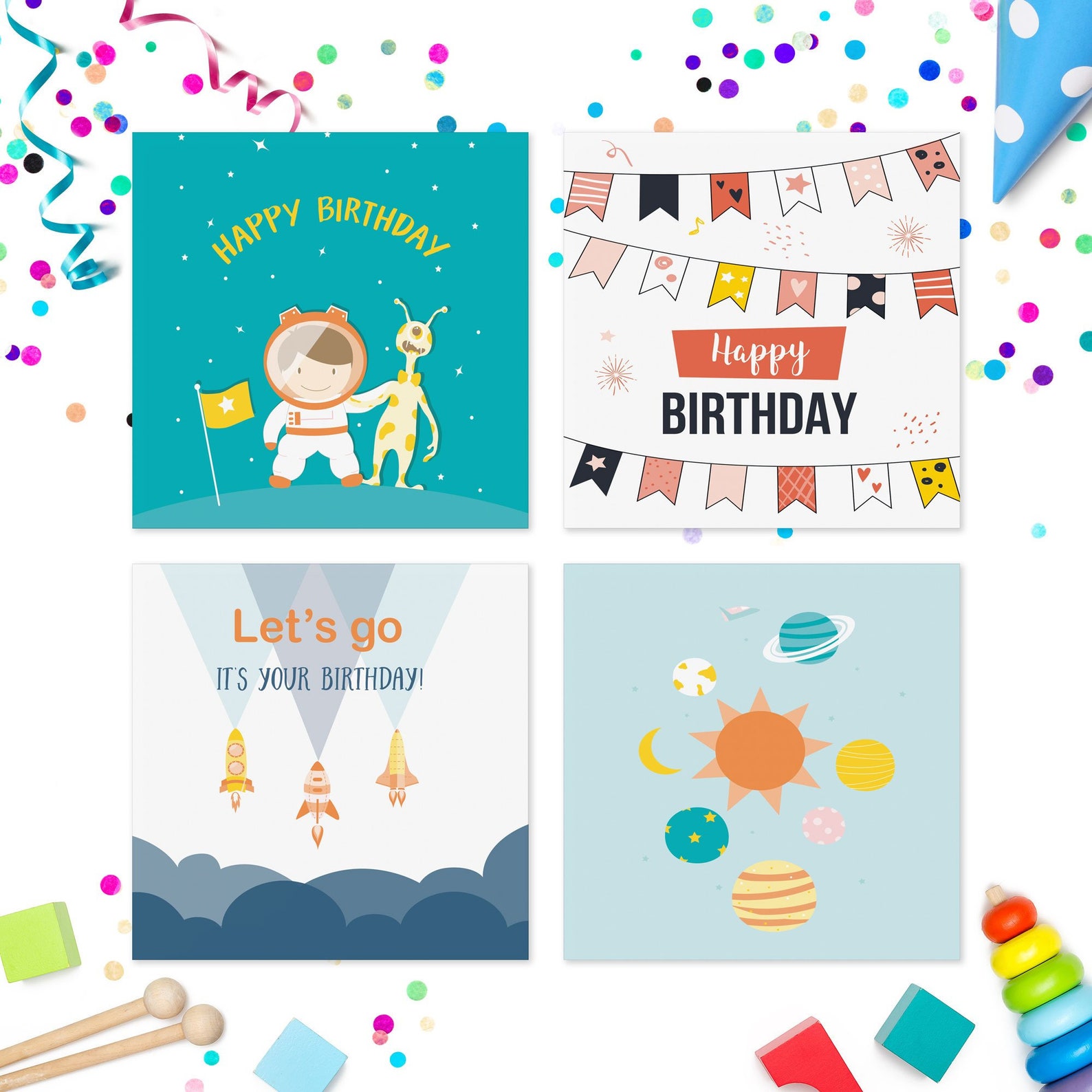 20 X Childrens Birthday Cards Vol 2 Childrens Assorted - Etsy UK