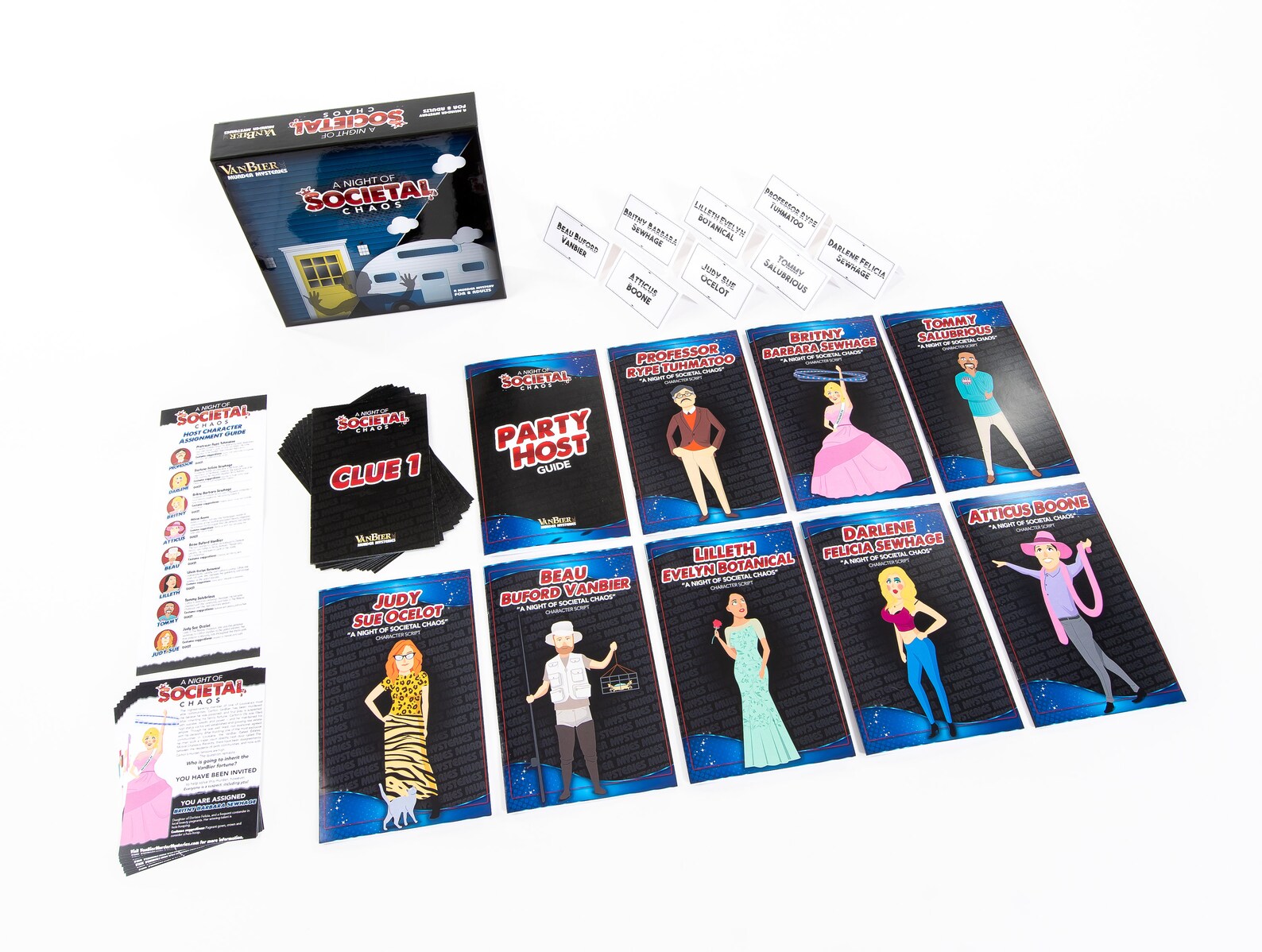 Louisiana Themed Murder Mystery Dinner Party Kit - A Night of Societal ...