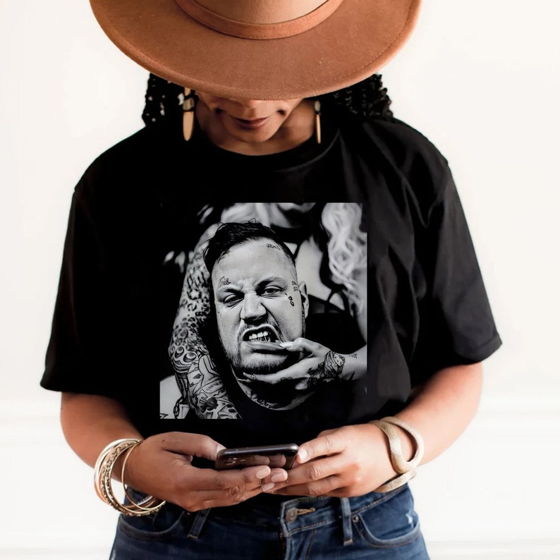 Jelly Roll Rapper Png, Even Savage Bitches Go to Heaven Png, Jelly Roll ...