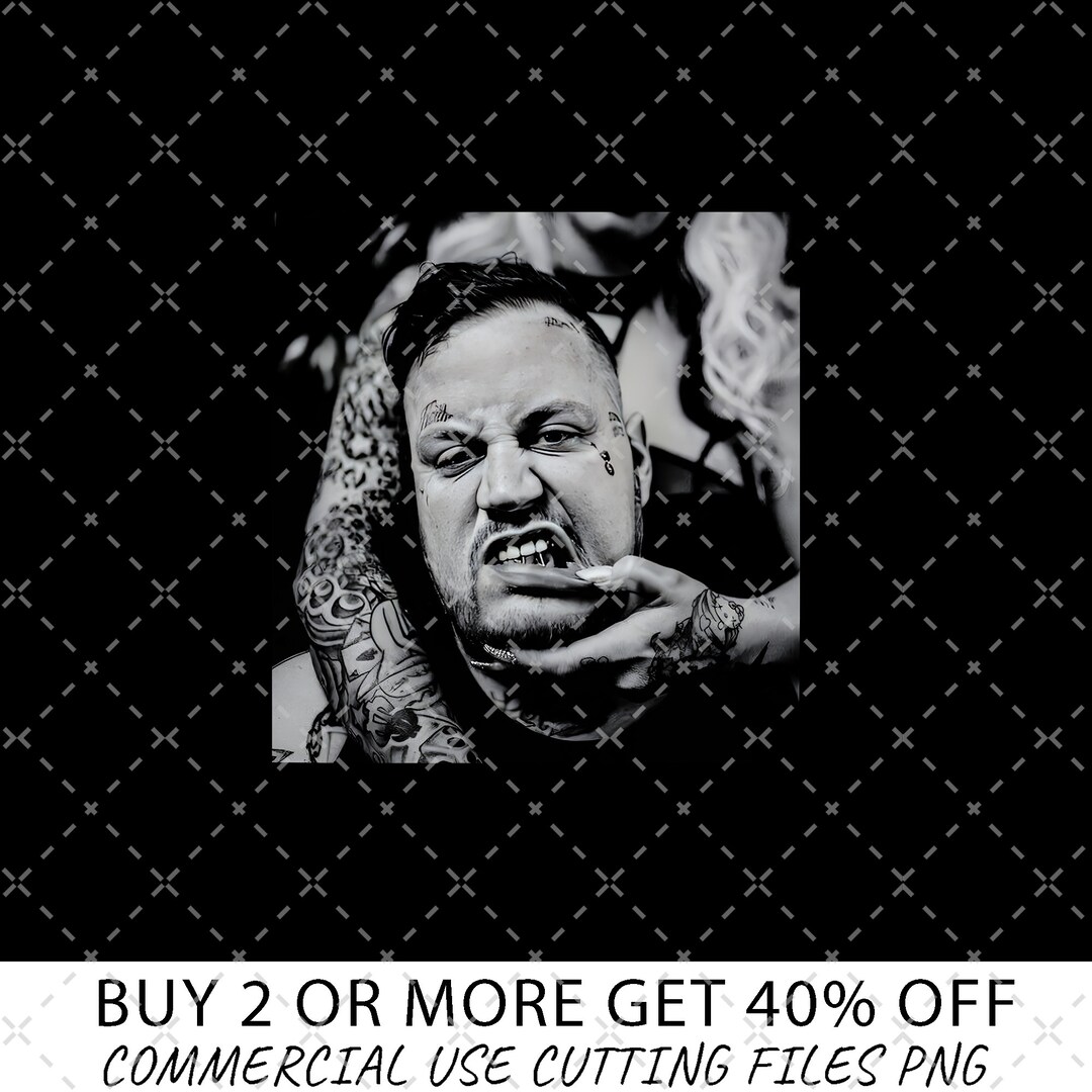 Jelly Roll Rapper Png, Even Savage Bitches Go to Heaven Png, Jelly Roll ...