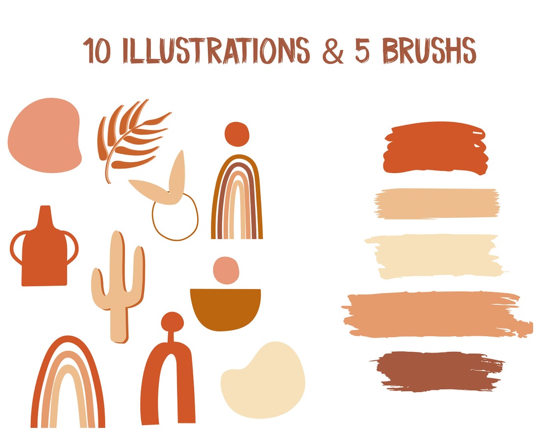 Instagram Boho Story Stickers, Boho Instagram Sticker, Nude Sticker ...