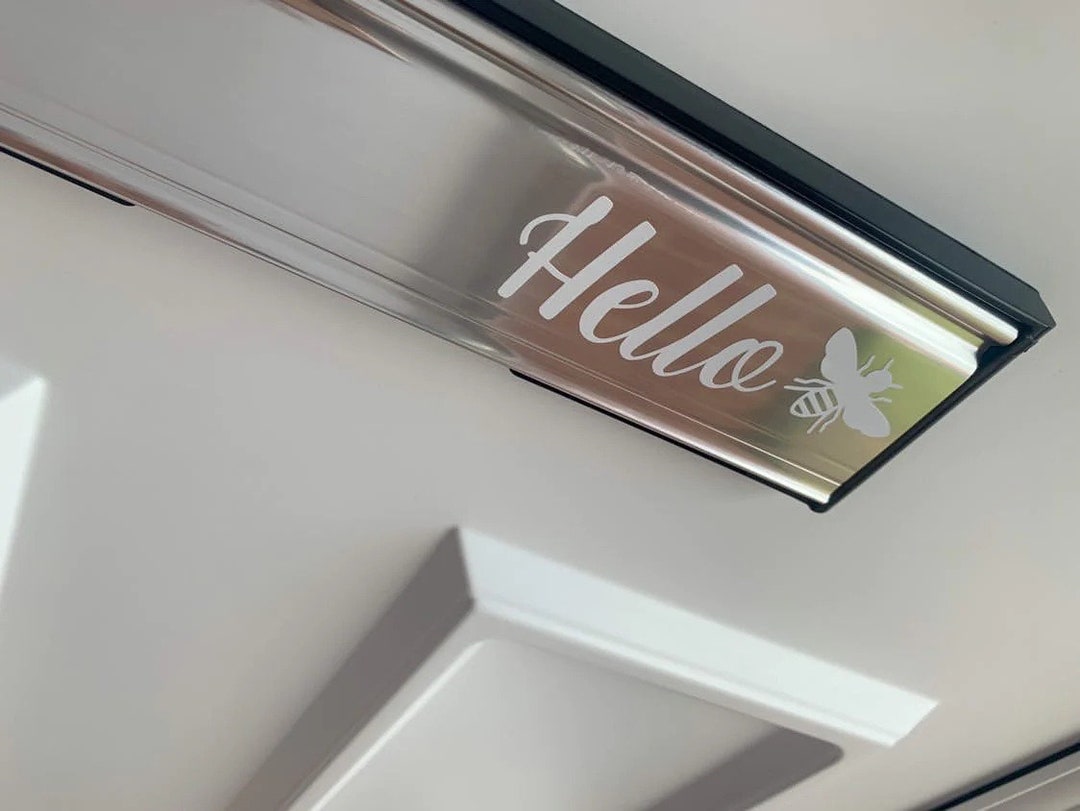 Hello Bumble Bee Letter Box Door Decor House Sticker Label - Cute ...