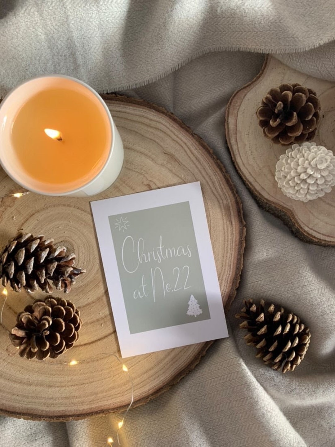 Christmas at No Sage Green Background 2021 Winter Christmas Seasonal ...