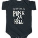 I'm Not Cute, I'm PUNK AS HELL Baby Bodysuit | Black Alternative Baby ...